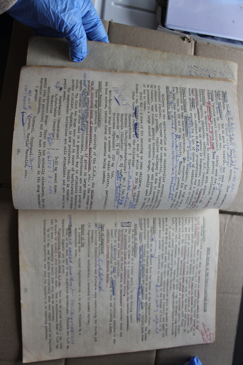 Rare Antique 1800's Materia Medica Pharmacology Reference Book – ForensicFX Studios