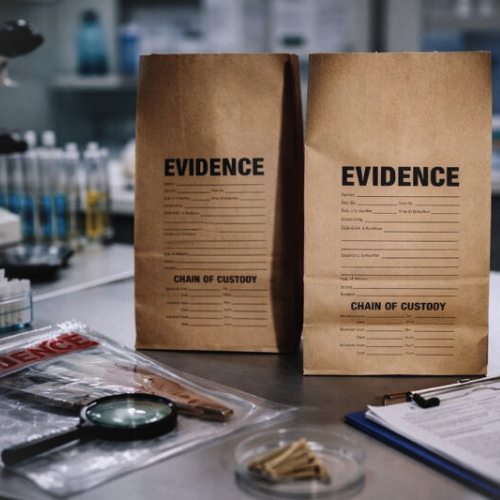 Paper Evidence Bag – ForensicFX Studios