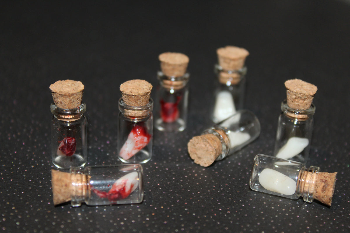 Variety Pack of Tooth Specimen Jars – ForensicFX Studios