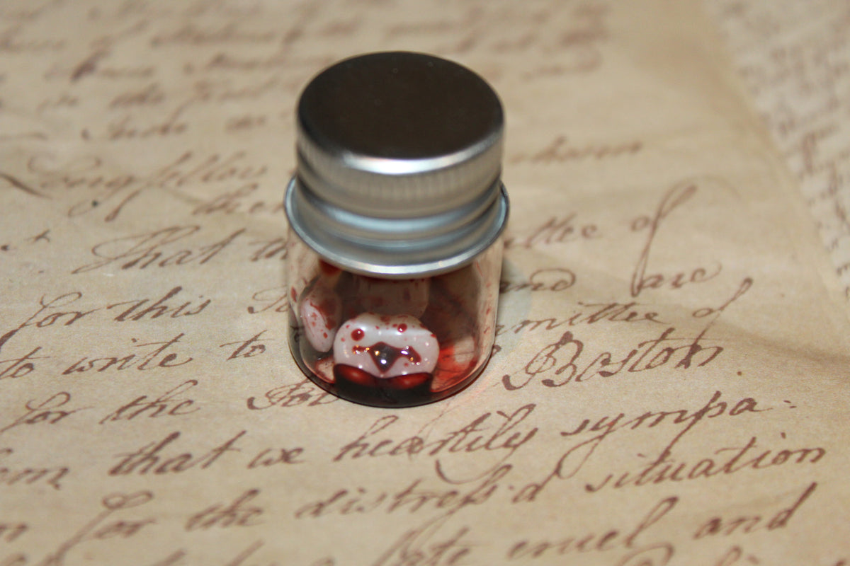 Pulled out Bloody Teeth Specimen Jar – ForensicFX Studios